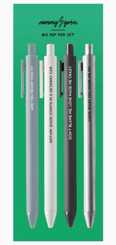 Big Rep Pen Set – And the Crowd Goes...